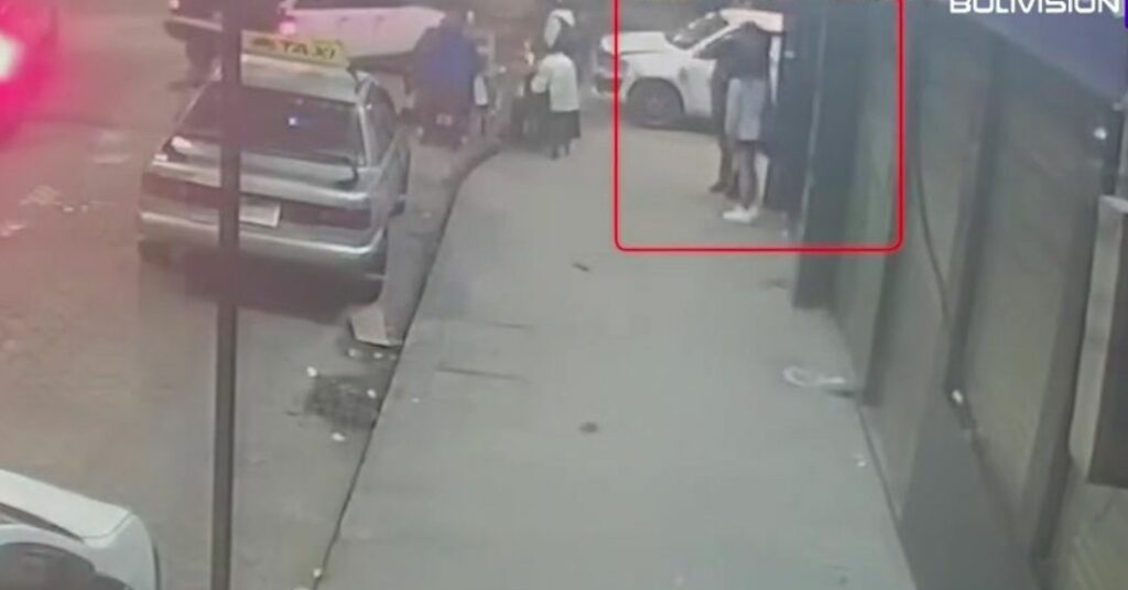 Cámaras de seguridad de El Alto captaron a Fernanda Callizaya